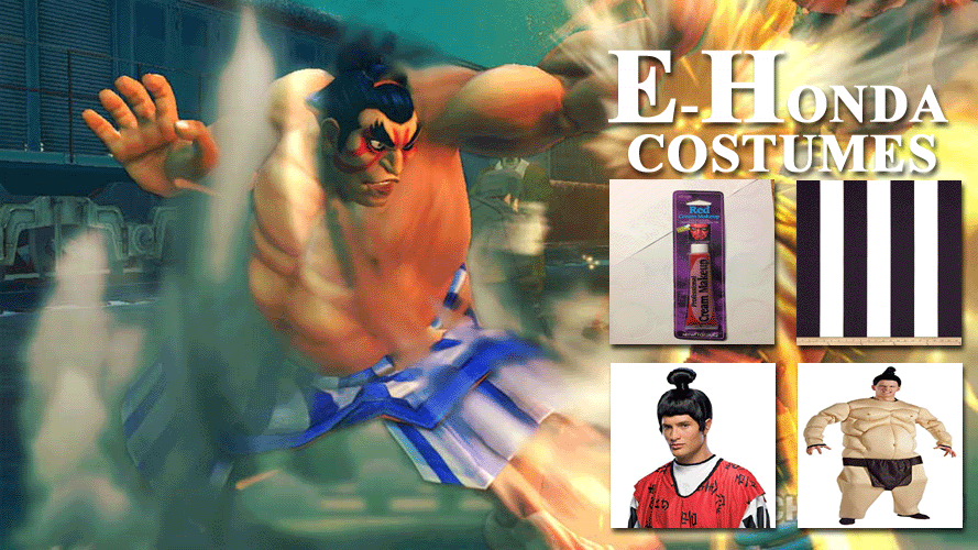 E-HONDA COSTUMES TO BECOME JAPENESE FIGHTER WITH HUNDRED HAND SLAP ...