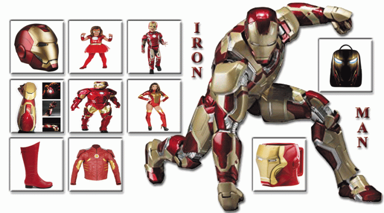ALL IN ONE DIY GUIDE OF IRON MAN COSTUME VARIATIONS