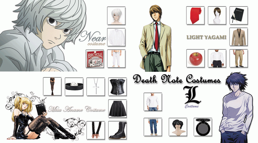 ULTIMATE DIY GUIDE OF DEATH NOTE COSTUMES