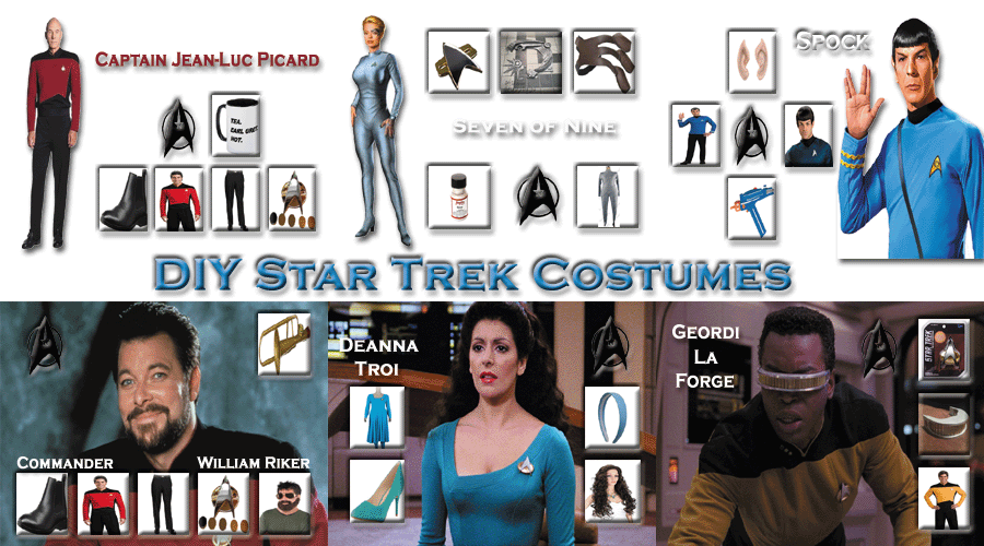 ULTIMATE GUIDE OF STAR TREK COSTUMES!