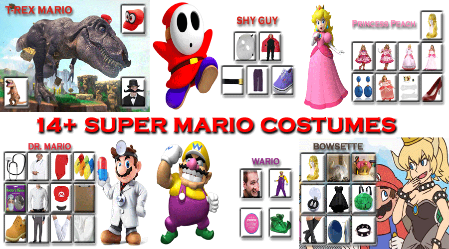14+ SUPER MARIO BROS COSTUMES FOR GAMERS & FOLLOWERS - FINDURFUTURE