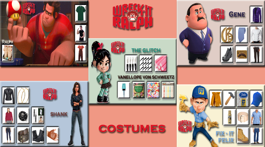 5+ WRECK IT RALPH COSTUMES FOR DISNEY FANS & FOLLOWERS!