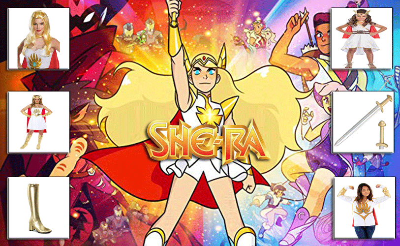 HAVE YOUR OWN SHE-RA COSTUME IN FEW SIMPLE STEPS!