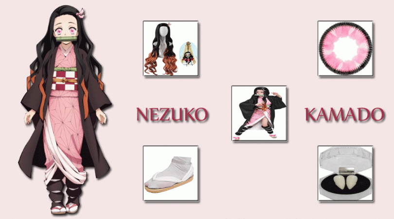 NEZUKO KAMADO COSTUME FROM DEMON SLAYER