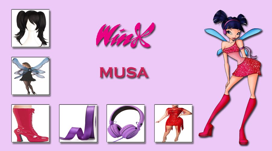 MUSA COSTUME FROM WINX CLUB