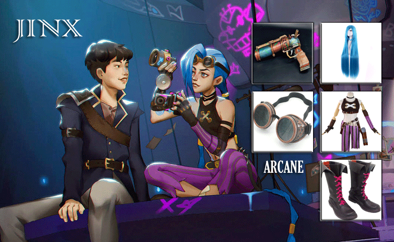 HOW TO MAKE YOUR OWN JINX COSTUME FROM ARCANE?