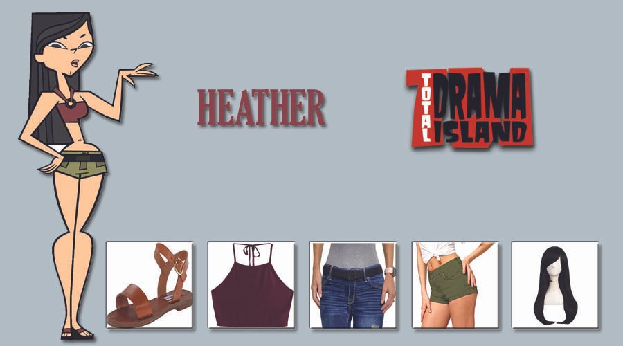 HAVE YOUR OWN HEATHER COSTUME FROM TOTAL DRAMA ISLAND