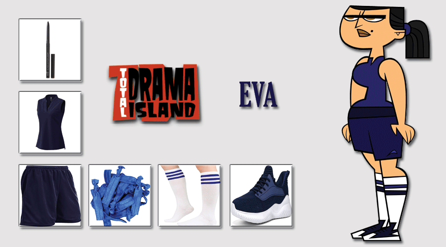 HAVE YOUR OWN EVA COSTUME FROM TOTAL DRAMA ISLAND
