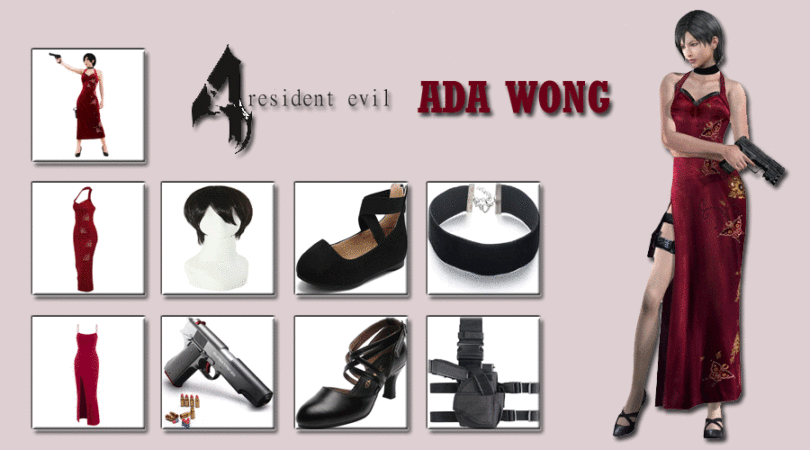 ADA WONG COSTUME FROM RESIDENT EVIL 4