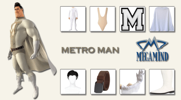 METRO MAN COSTUME FROM MEGAMIND