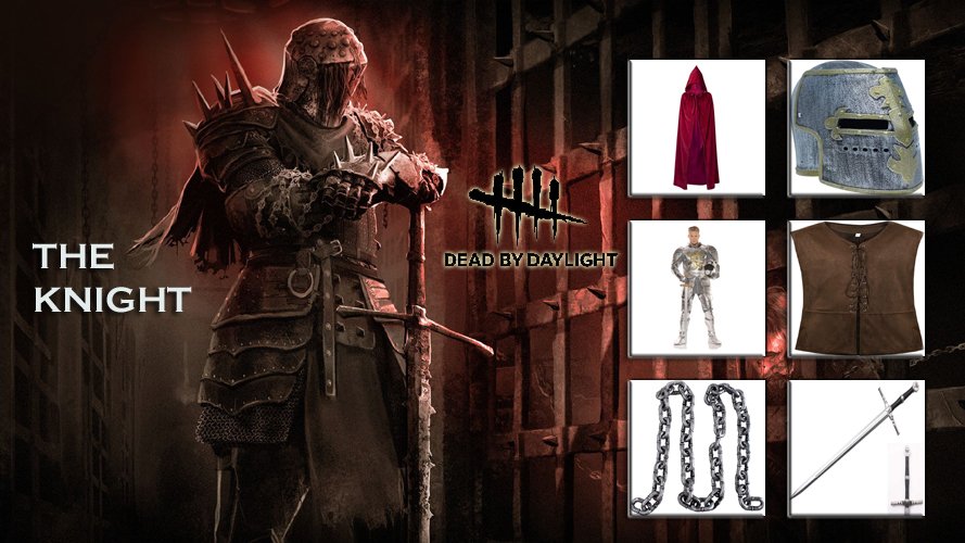 THE KNIGHT COSTUME FROM DEAD BY DAYLIGHT