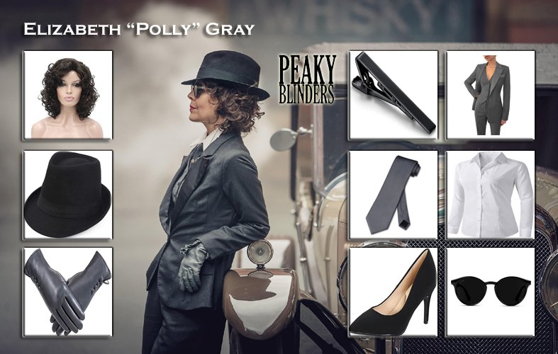 ELIZABETH "POLLY" GRAY COSTUME FROM PEAKY BLINDERS