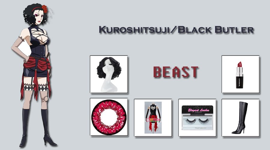 BEAST COSTUME FROM KUROSHITSUJI: BOOK OF CIRCUS