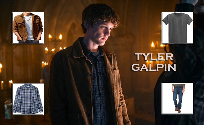 TYLER GALPIN COSTUME FROM WEDNESDAY NETFLIX