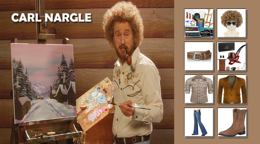 CARL NARGLE COSTUME FROM PAINT