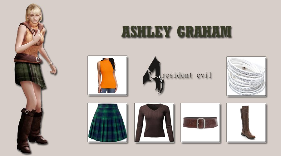 ASHLEY GRAHAM COSTUME FROM RESIDENT EVIL 4