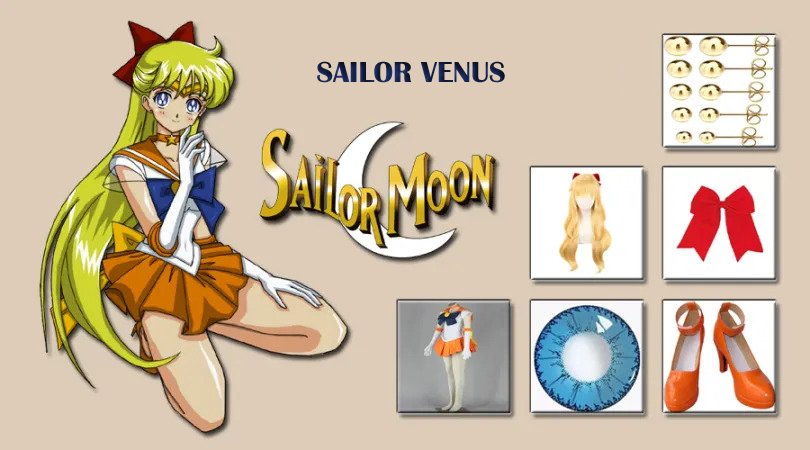SAILOR VENUS COSTUME FROM SAILOR MOON