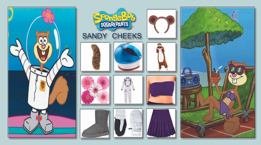 SANDY CHEEKS COSTUME FROM SPONGEBOB SQUAREPANTS
