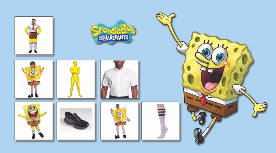 HAVE YOUR OWN SPONGEBOB SQUAREPANTS COSTUME