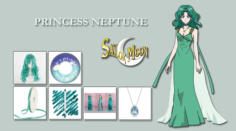 PRINCESS NEPTUNE COSTUME FROM SAILOR MOON