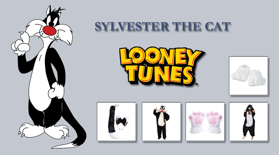 SYLVESTER THE CAT COSTUME FROM LOONEY TUNES