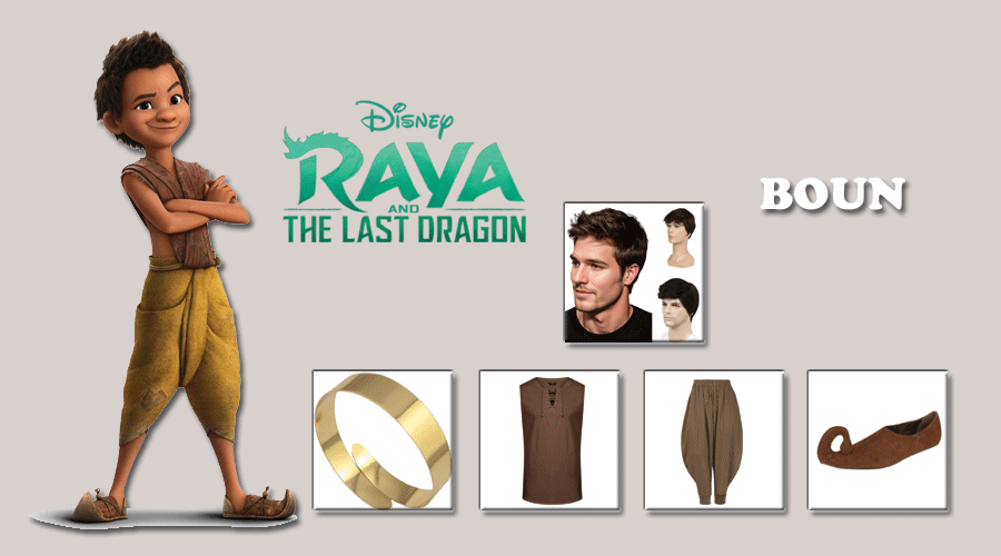 BOUN COSTUME FROM RAYA AND THE LAST DRAGON