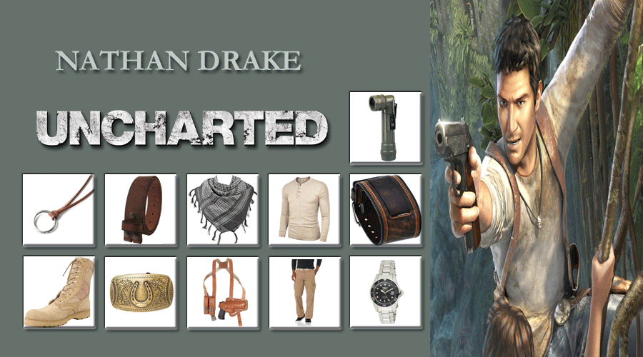 NATHAN DRAKE COSTUME FROM UNCHARTED
