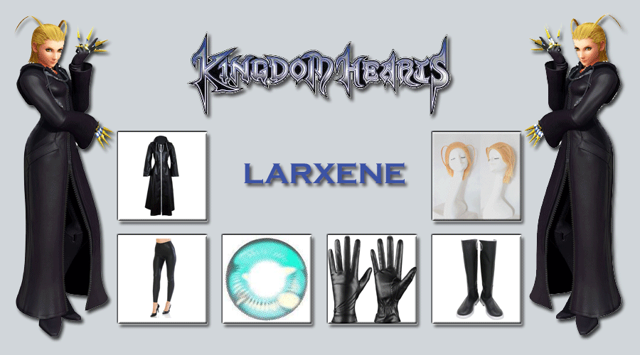 LARXENE COSTUME FROM KINGDOM HEARTS - FINDURFUTURE