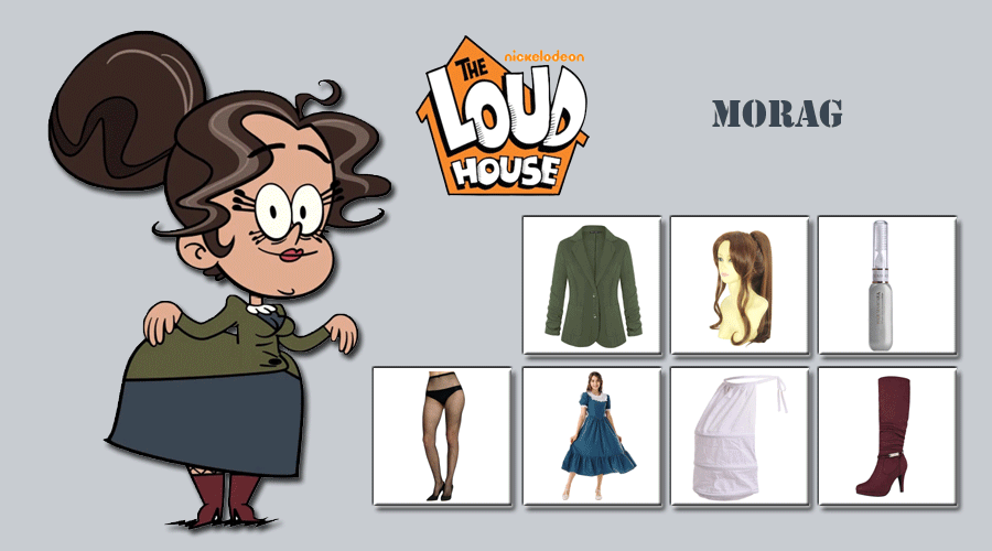 MORAG COSTUME FROM THE LOUD HOUSE MOVIE