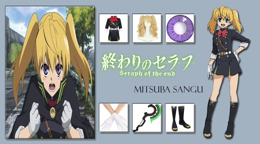 MITSUBA SANGŪ COSTUME FROM OWARI NO SERAPH/SERAPH OF THE END