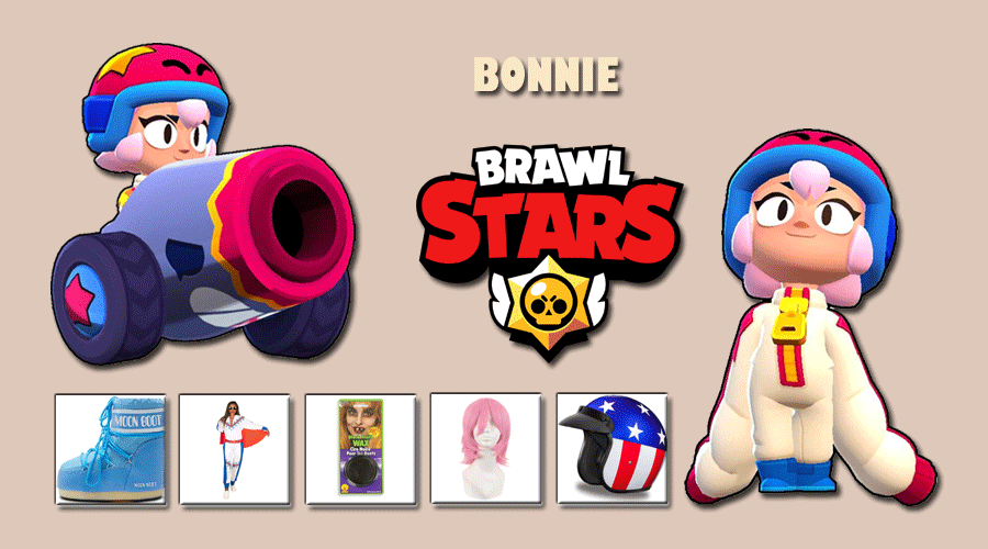Bonnie Costume From Brawl Stars