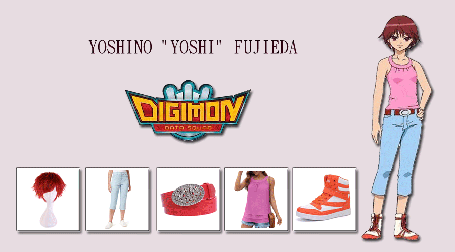 YOSHINO “YOSHI” FUJIEDA COSTUME FROM DIGIMON DATA SQUAD