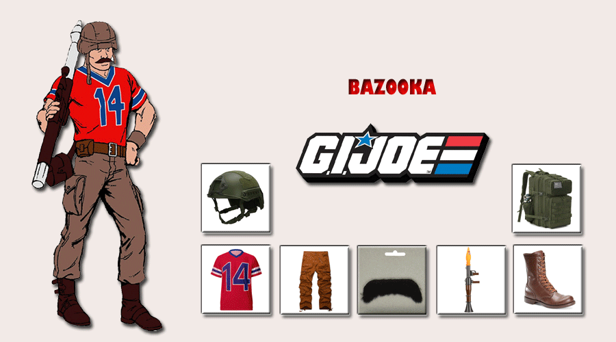 BAZOOKA COSTUME FROM GI JOE
