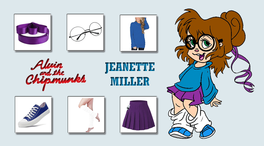 JEANETTE MILLER COSTUME FROM ALVIN AND THE CHIPMUNKS