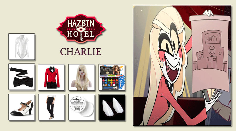 CHARLIE COSTUME FROM HAZBIN HOTEL