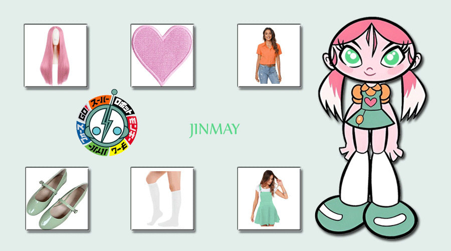 JINMAY COSTUME FROM SUPER ROBOT MONKEY TEAM HYPERFORCE GO!