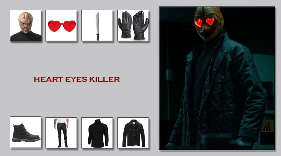 HEART EYES KILLER COSTUME FROM HEART EYES