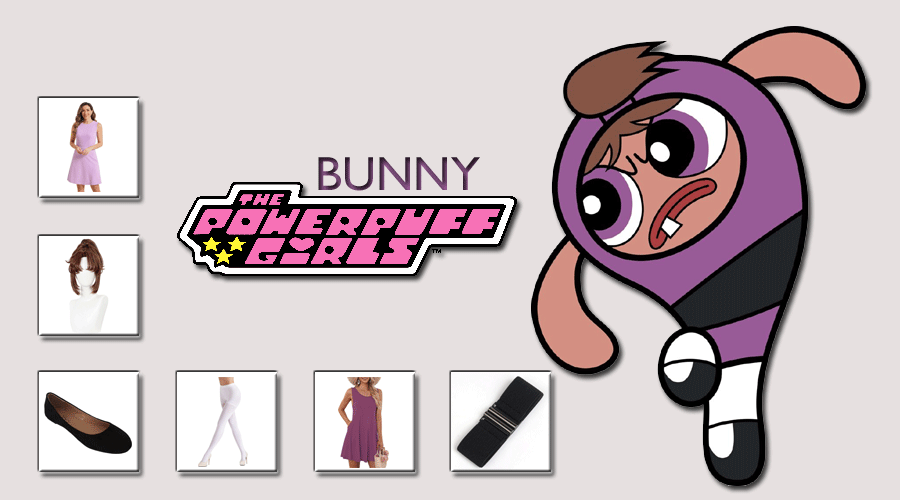 BUNNY COSTUME FROM THE POWERPUFF GIRLS
