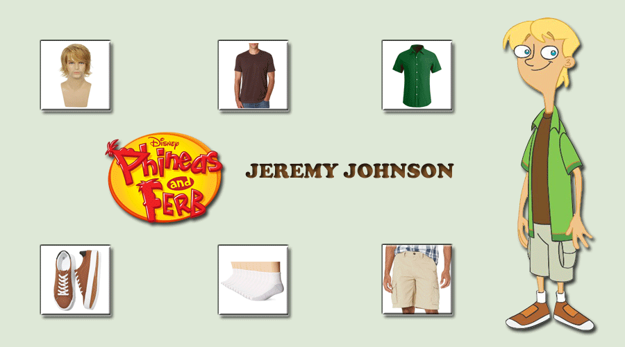 JEREMY JOHNSON COSTUME FROM PHINEAS AND FERB