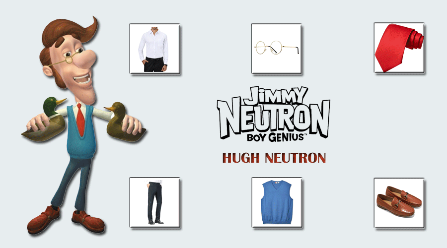 HUGH NEUTRON COSTUME FROM JIMMY NEUTRON: BOY GENIUS