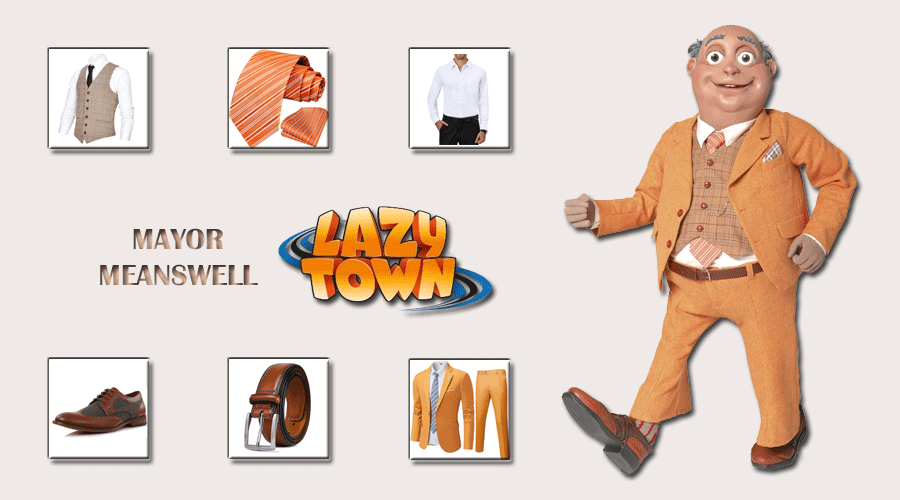 MAYOR MEANSWELL COSTUME FROM LAZYTOWN